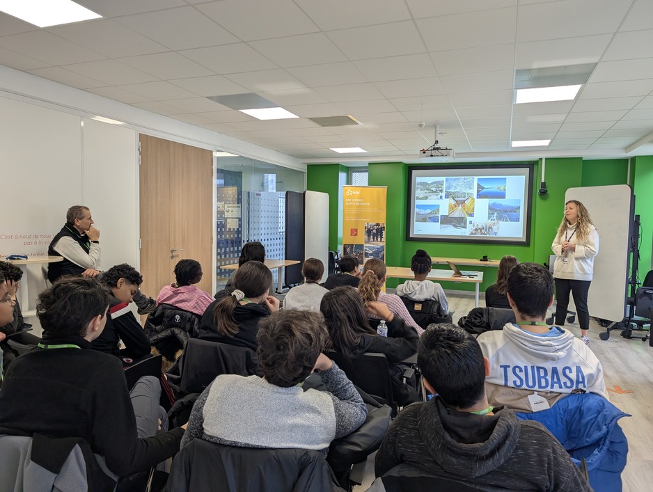 Visite du site EDF de Saint Martin le Vinoux - Actualités - Collège ...