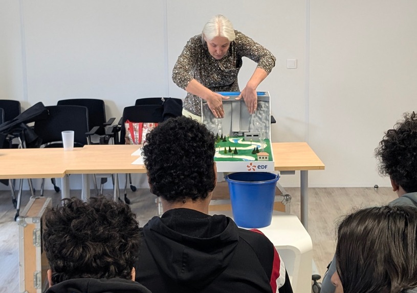 Visite du site EDF de Saint Martin le Vinoux - Actualités - Collège ...